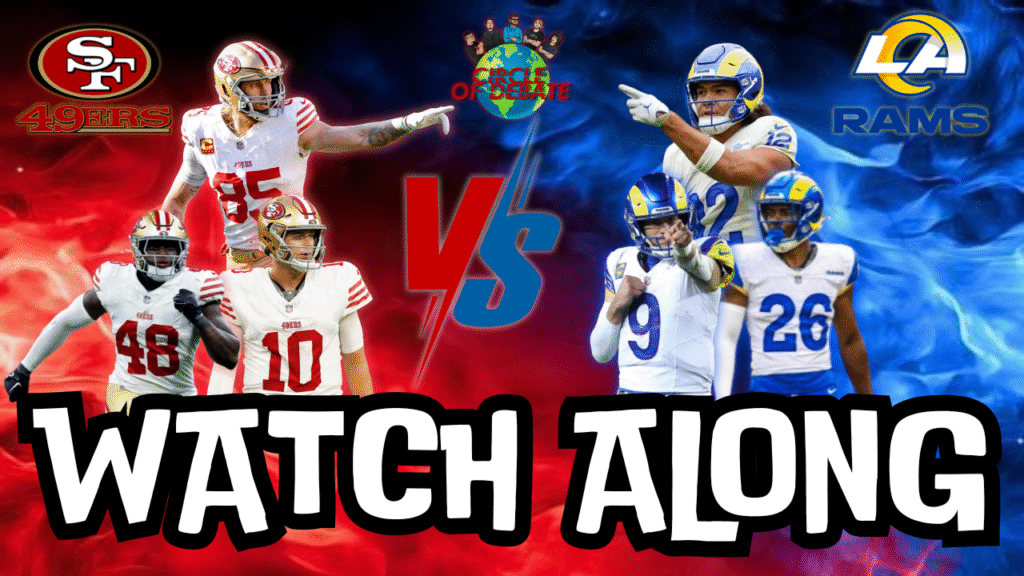 San Francisco 49ers vs Los Angeles Rams Watch Along (Week 10) - Game ...